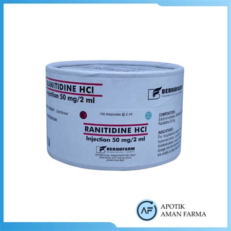 Ranitidine Hcl Apotek Aman Farma