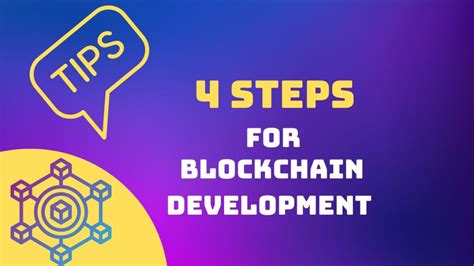 4 steps to a successful blockchain development blocksdub