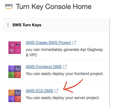 How To Use EC2 DMS Sws Docs