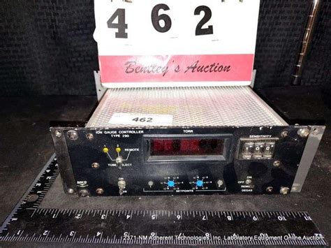 Mks Ion Gauge Controller Type 290 Bentley And Associates Llc