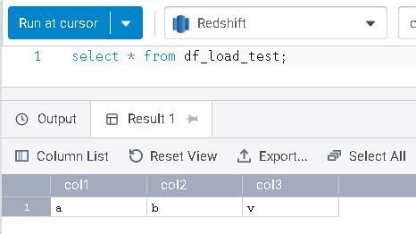 How To Export Spark DataFrame To Redshift Table DWgeek