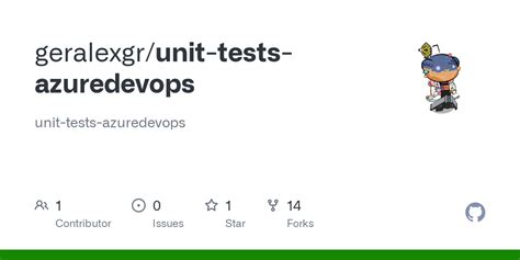 Github Geralexgrunit Tests Azuredevops Unit Tests Azuredevops