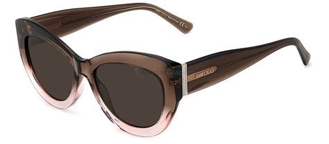 Солнцезащитные очки Jimmy Choo XENA/S 08M Brown Nude - купить в оптике ...