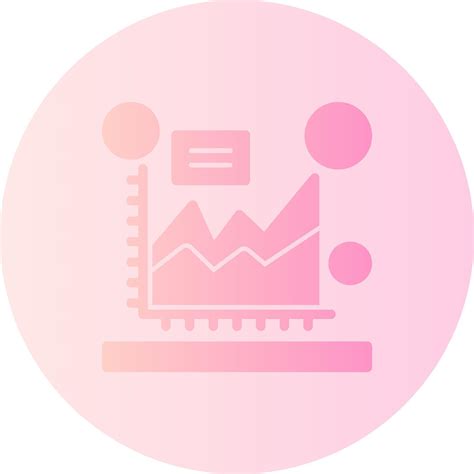 Area Chart Gradient Circle Icon 39471866 Vector Art At Vecteezy