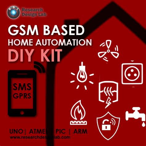 GSM Based Home Automation DIY Kit PIC