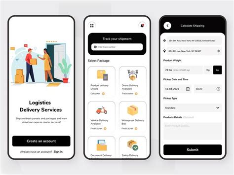 Logistics Delivery App In 2024 Delivery App App Logistics