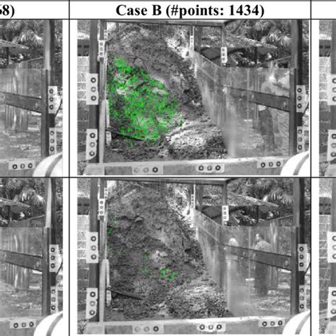 Fpt Of An Image Sequence Capturing A Scaled Down Landslide Simulation