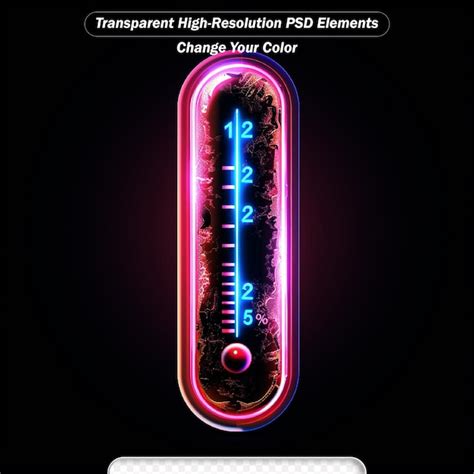 Premium Psd Thermometer Nolan Icon Simple Thin Line Outline Vector Of Medecine Icons For Ui And Ux