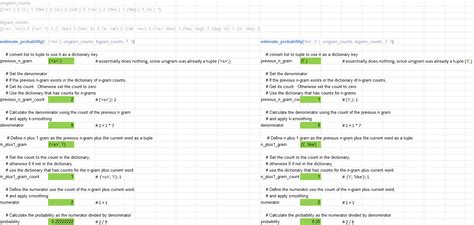 C2 W3 E10 Perplexity NLP With Probabilistic Models DeepLearning AI