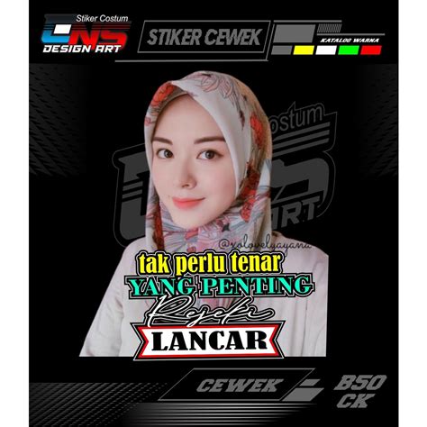Jual Stiker Cewek Stiker Mobil Stiker Motor Stiker Truk Stiker Variasi Shopee Indonesia