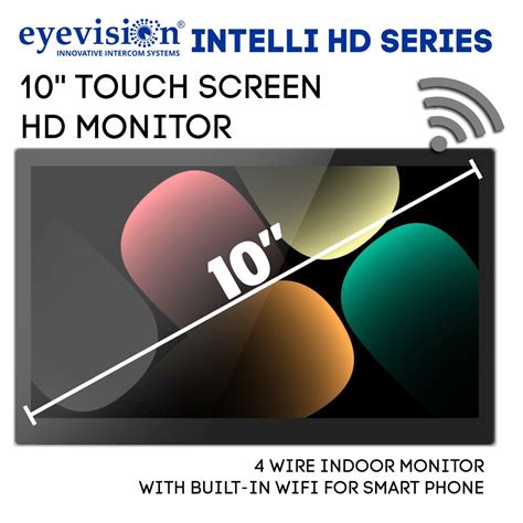 10 Inch Smart Wifi Hd Video Intercom And Pedestrian Gate Electric Lock Access Control Bundle