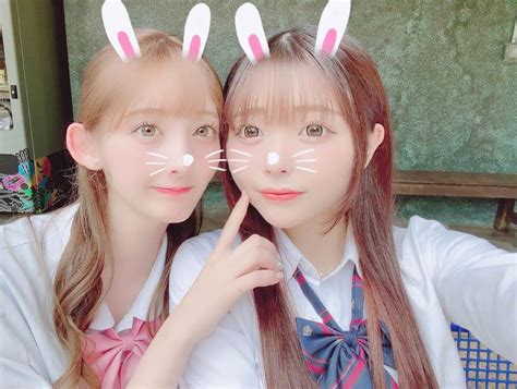菜那セシルさんのインスタグラム写真 菜那セシルinstagram 「今日のオフショはねねセシだよー🐰💗 オフショ沢山あるからまた少しずつ