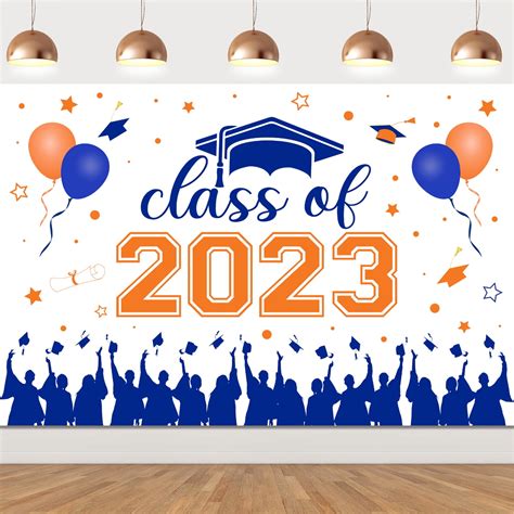Class Of 2023 Backdrop Graduation Backdrop Banner Graduation Party