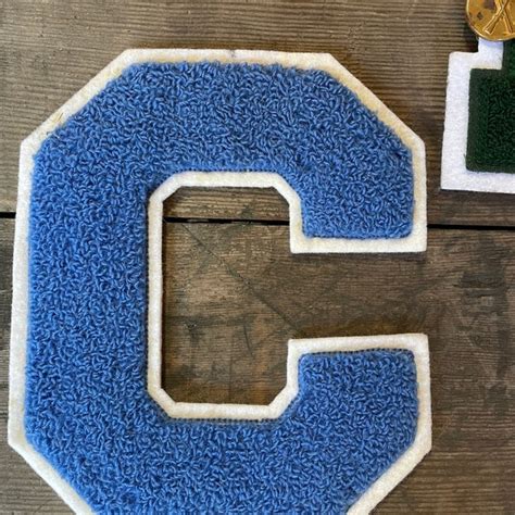 Large Letter Varsity Patch Etsy