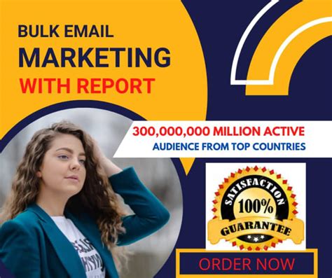 Send 135 Million Bulk Email Blast Email Marketing Campaign And Design Template By Emmanuel034
