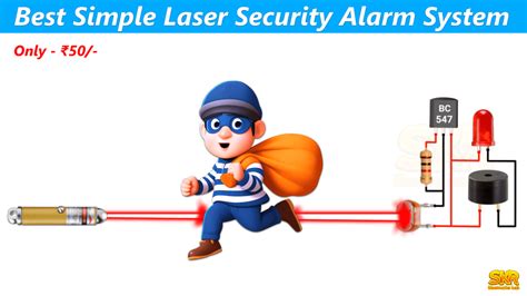 How To Make Laser Security Alarm System Without Arduino Skr