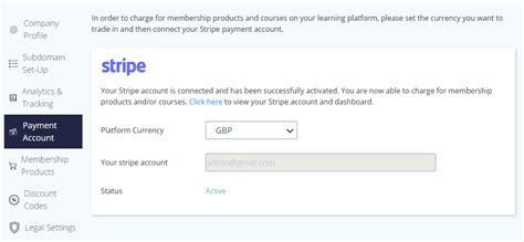 Connecting Your Stripe Payment Account ClickLMS Help Centre