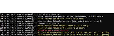 Failed To Start Rvice Sonarqube Server Community Build