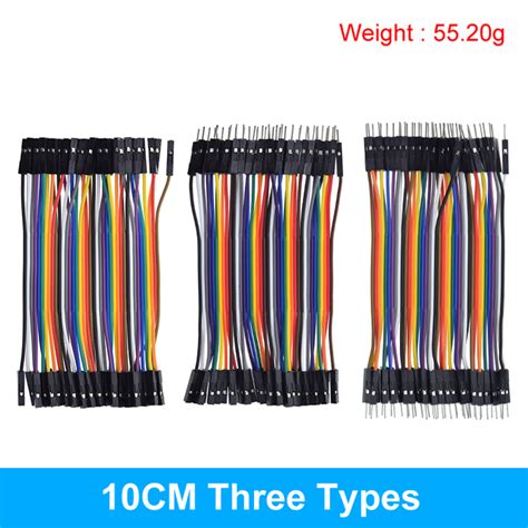 Dupont Line 10cm 20cm 30cm 40pin Male To Male Male To Female And