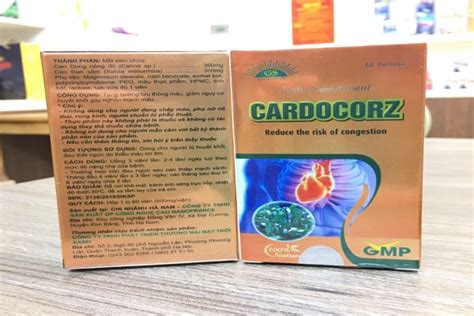 Kính báo về việc áp dụng giá bán mới cho sản phẩm CARDOCORZ - Chiết ...