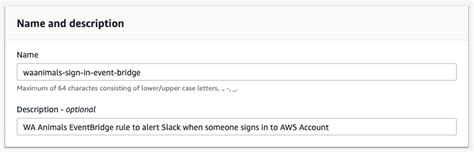Amazon Eventbridge Slack Notification On Event