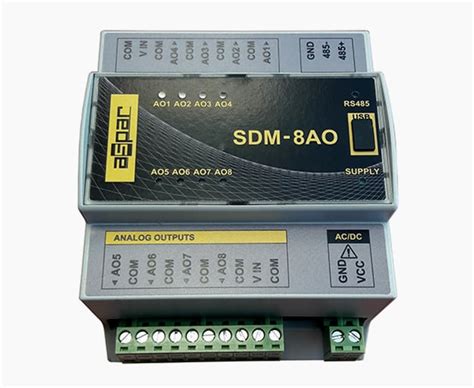 Sdm 8ao 8 Analog Universal Outputs Intelligent Engineering Solutions