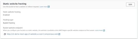 Hosting React App On AWS S Bosc Tech Labs