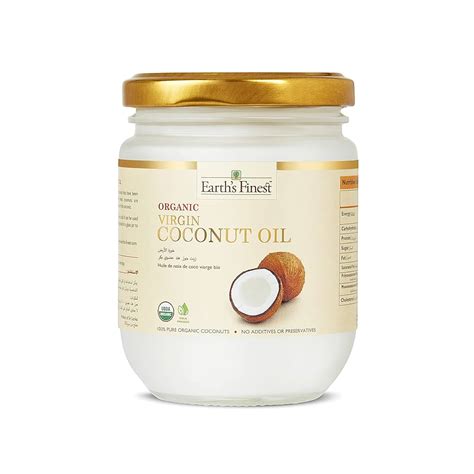 Earths Finest Organic Virgin Coconut Oil 200ml The Grocer Qatar