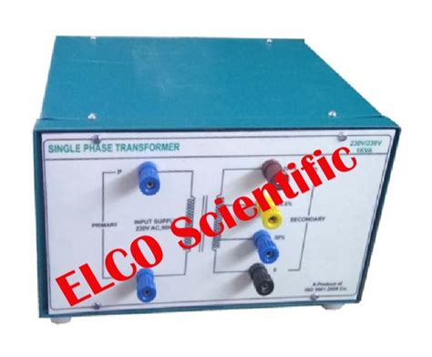 4a Single Phase Transformer Trainer Digital Meters Model Name Number
