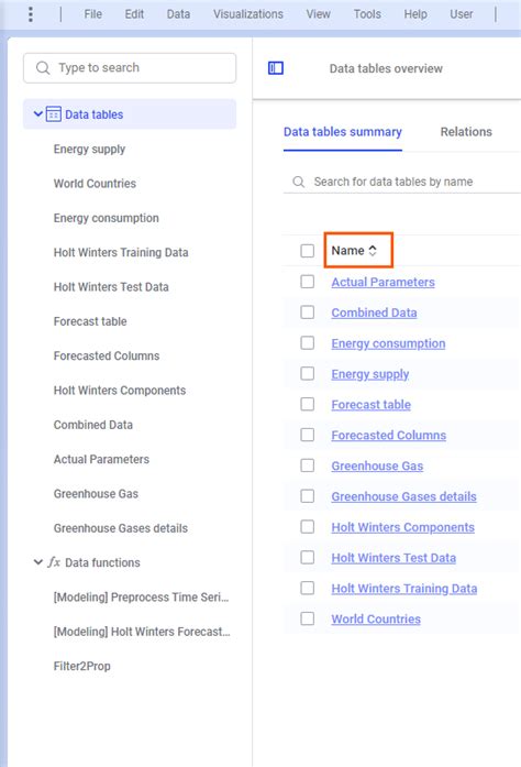 Spotfire Desktop App Data Tables Spotfire Spotfire Community