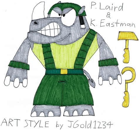 Tmnt Rocksteady By Jgold1234 On Deviantart