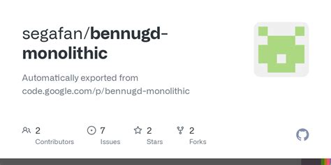 GitHub Segafan Bennugd Monolithic Automatically Exported From Code Google Com P Bennugd