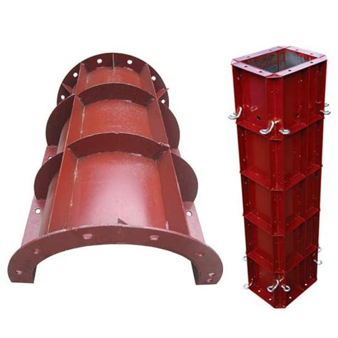 China High Efficiency Reusable Concorete Modular Column Steel Formwork