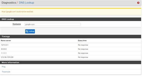 dns reslution error just on pfsense box netgate forum