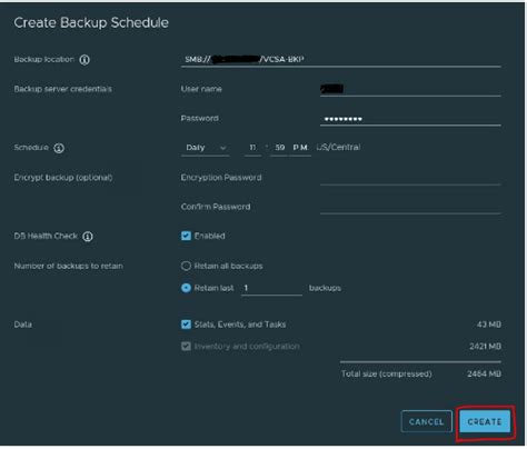 Poweredge How To Perform A Vcenter Server Appliance 7 X Backup From Vcenter Server Appliance