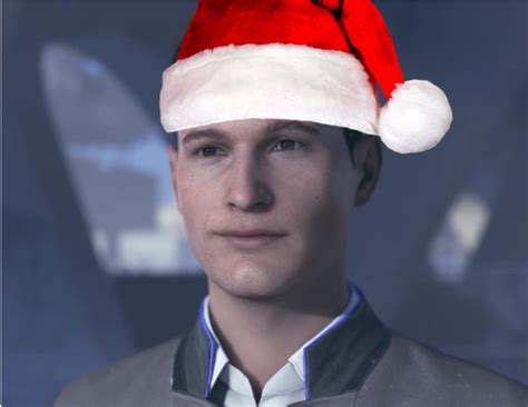 Dbh Christmas Connor Edit By Therebeltheory On Deviantart