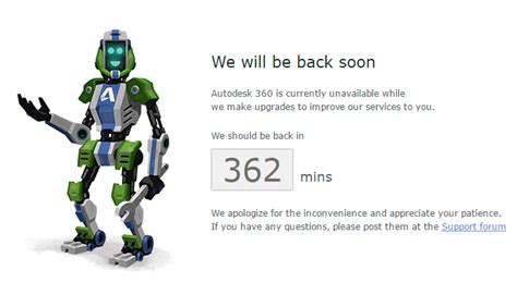 Solved Resolved Fusion 360 Service Outage Autodesk Community