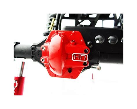 Hot Racing Metal Low Profile Ar60 Diff Cover In Red Hrawra12ca02