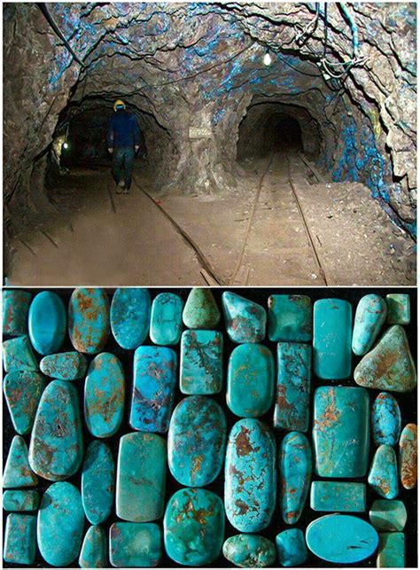 Turquoise Mine In The Iranian City Of Nishapur Is A Very Old Mine And