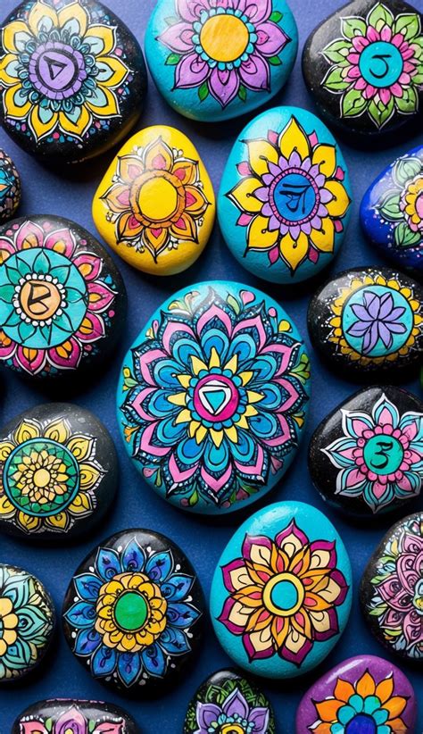21 Vibrant Mandala Painted Rock Ideas For Artistic Expression Living Tickled