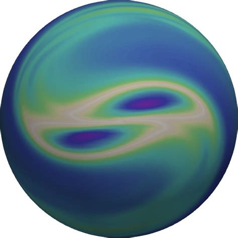 2 Snapshots Of Surface Vorticity W H Curl Γ H U H For T ∈ {0 2 5