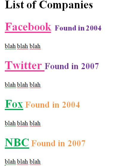 Html Change Color Of Fonts In DIV CSS Stack Overflow