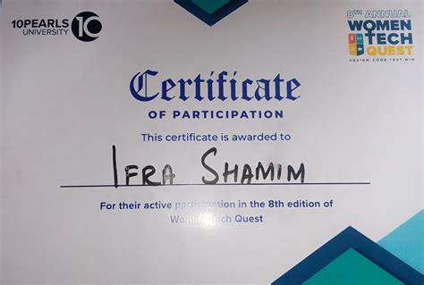 ifra shamim on linkedin thrilled to embark on the women tech quest