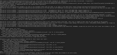 cuda error illegal address · issue 59671 · tensorflow tensorflow · github