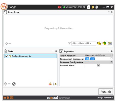 Replace Components Task Documentation