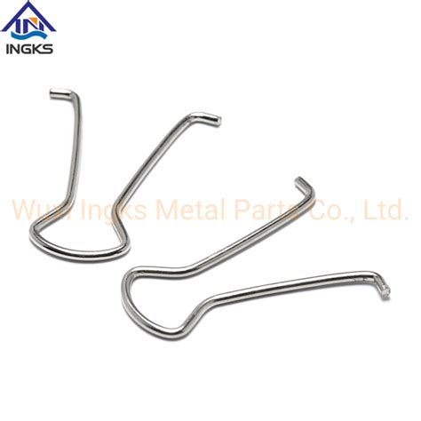Special Fastener Omega Shape Split Spring Pin With Double Bending Ends