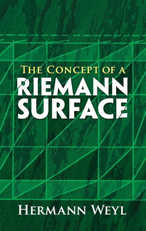 Buy The Concept Of A Riemann Surface Dover Books On Mathema 1 4tics