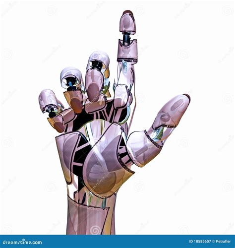 Android Pointer Stock Illustration Illustration Of Mech 10585607