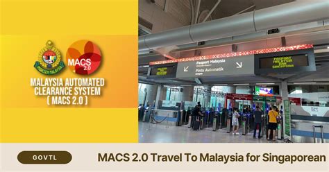 Macs 2 0 Travel To Malaysia For Singaporean Travel News