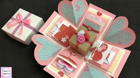 How To Make Explosion Box Thank You 200k Subscriber Explosion Box Tutorial DIY Explosion Box